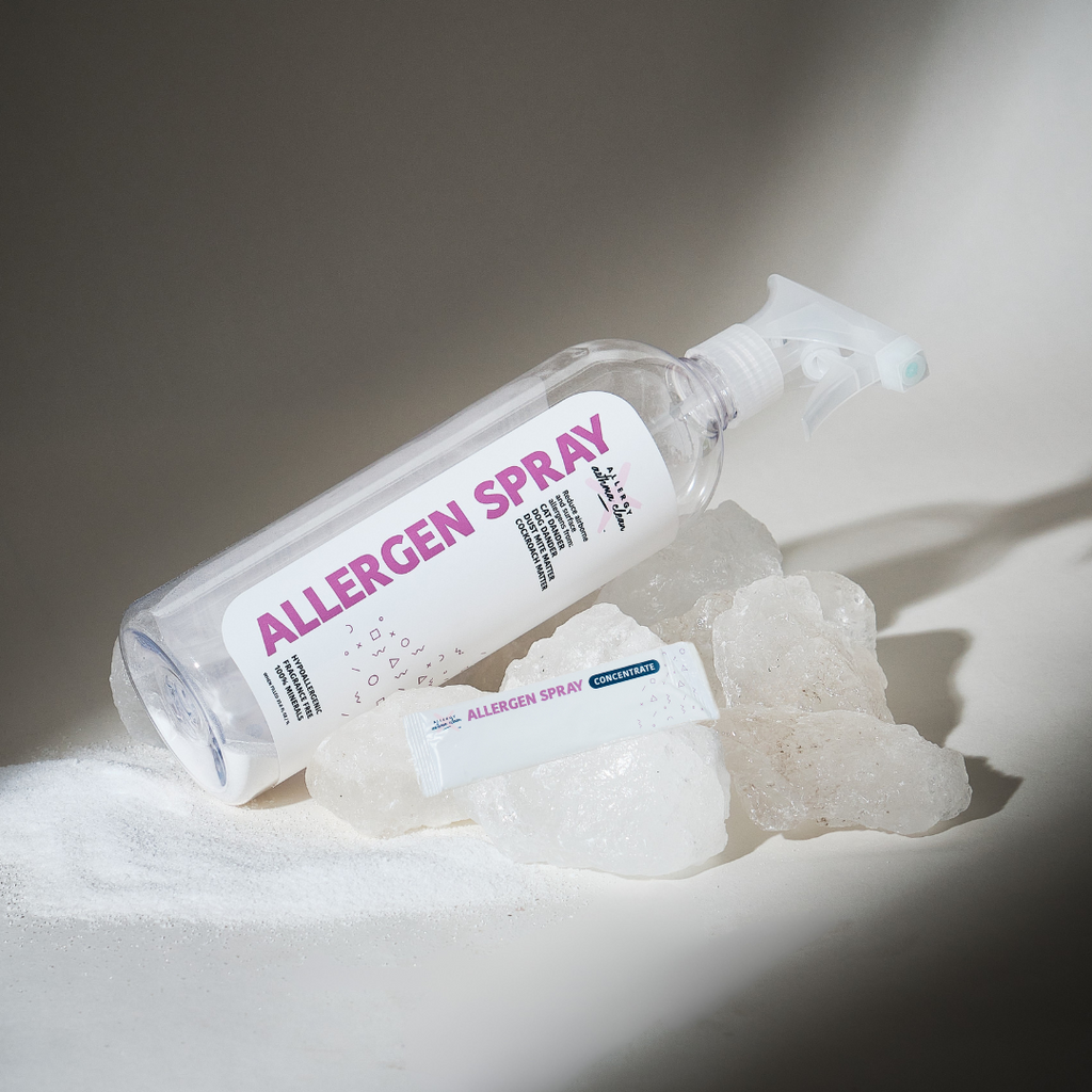 Allergen Spray Bottle & One Refill over 64oz | Allergy Defender